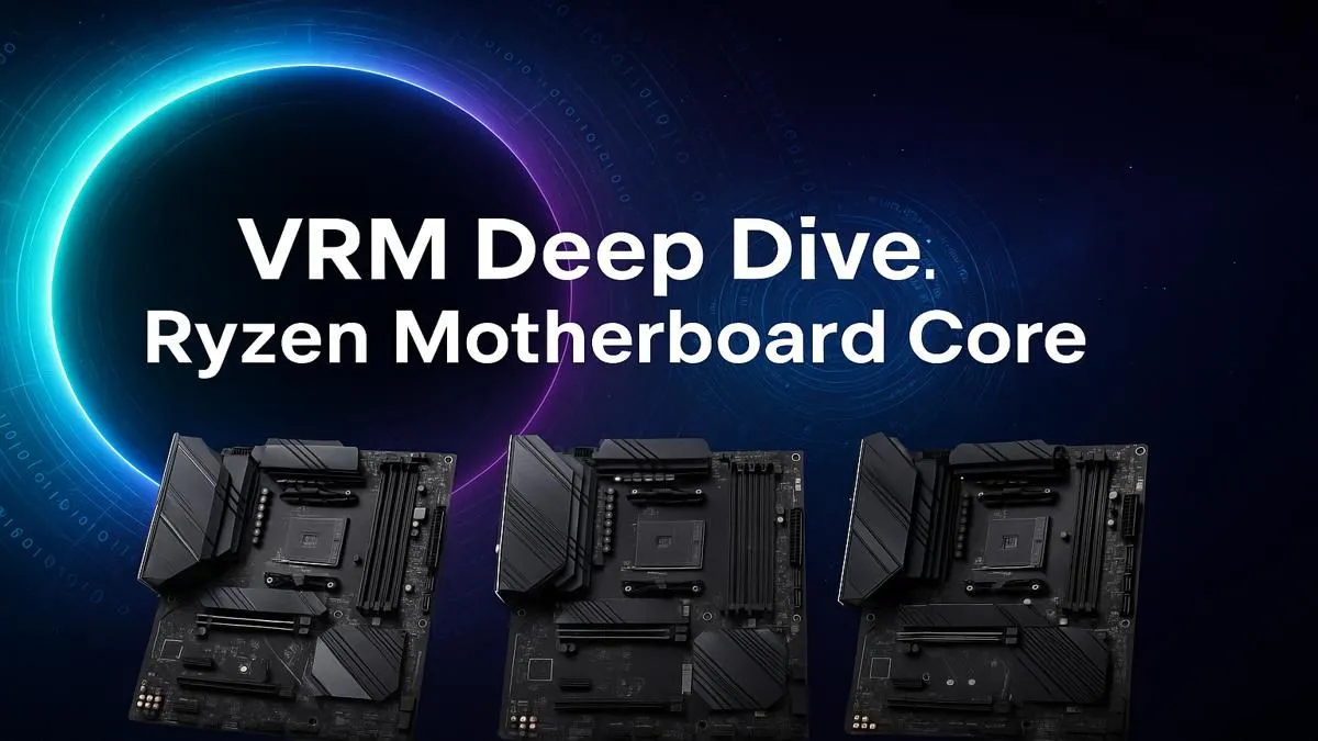 Ryzen Motherboard VRM Explained: A Guide to Power Delivery