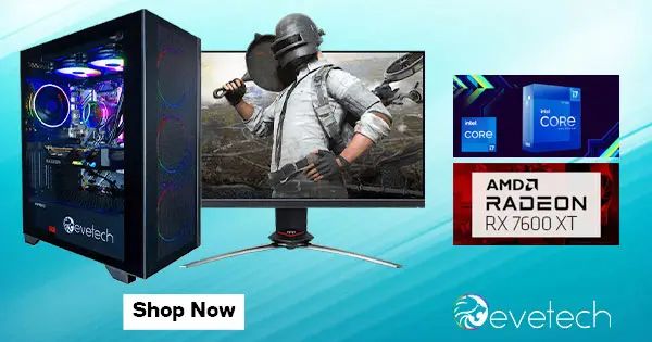 Intel 14th Gen Core i7 14700KF 5.6GHz RX 7600 XT 16GB DDR5 Budget Gaming PC