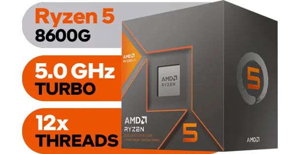AMD Ryzen 5 8600G Processor - Unmatched Performance for Gamers and Creators