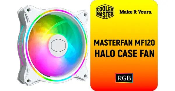 Cooler Master MF120 Halo White Edition 120mm RGB Fan