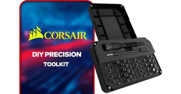 Corsair PC DIY Precision Toolkit - Essential Toolset for PC Builders ...