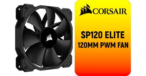 Corsair SP120 Elite 120mm PWM Single Fan - High Performance Cooling ...