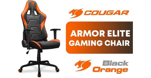 Buy Cougar Armor Elite Gaming Chair Orange | Ultimate Comfort & Style