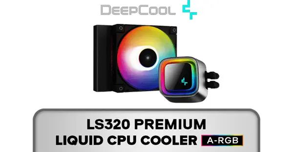 DeepCool LS320 Premium Liquid CPU Cooler - Black | High-Performance ...