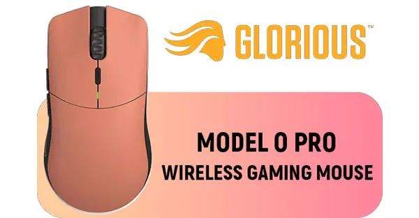Glorious Model O Pro Wireless Red Fox – 80h Battery Gaming Mouse