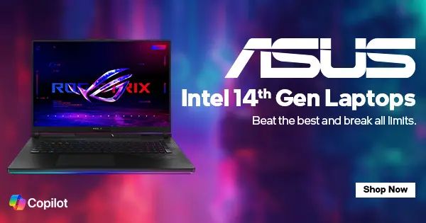 Intel 14th Gen ASUS Laptops - Best Prices in South Africa