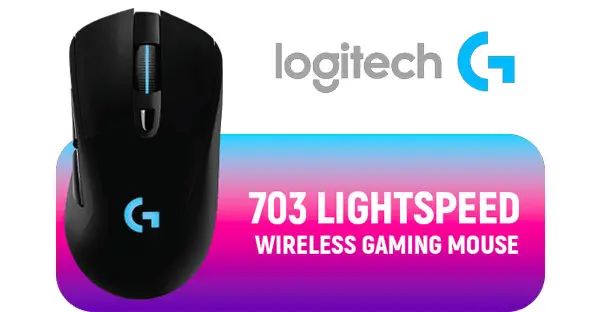 Logitech G703 Wireless Gaming Mouse - Ultimate Performance & Precision