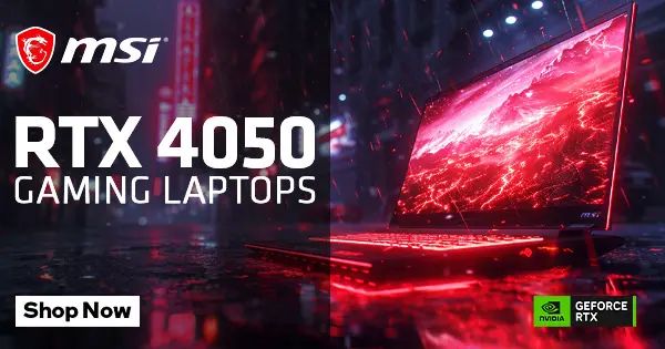 MSI RTX 4050 Gaming Laptop - High Performance for Gamers in South Africa