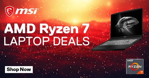 MSI Ryzen 7 Laptop Deals - South Africa