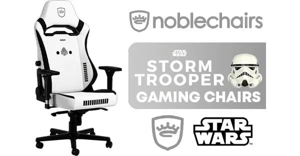 Noblechairs Storm Trooper Edition Gaming Chair - Ultimate Comfort & Style