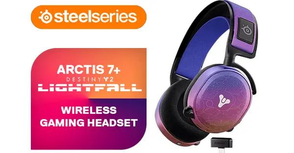 Buy SteelSeries Arctis 7 Plus Wireless Gaming Headset - Destiny 2 ...