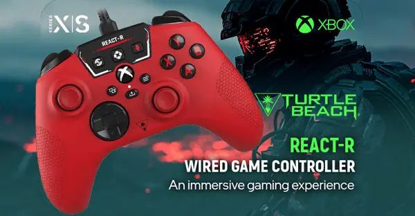 Buy Turtle Beach React R Controller Red - Enhanced Gaming Experience