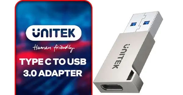 UNITEK USB 3.0 to USB-C Adapter - Fast and Reliable Data Transfer